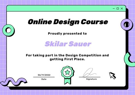 Free Modern Tech Hackathon Winner Certificate Template
