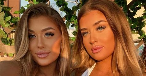 Love Islands Eve And Jess Gale Show Off Mirror Like Results Of Keratin