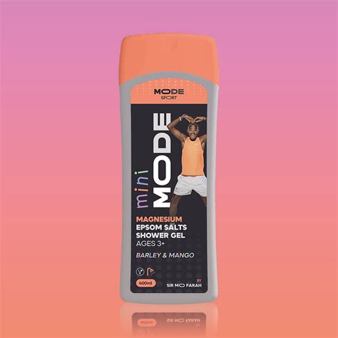 Mini Mode Shower Gel 400ml Barley And Mango Mode Sport