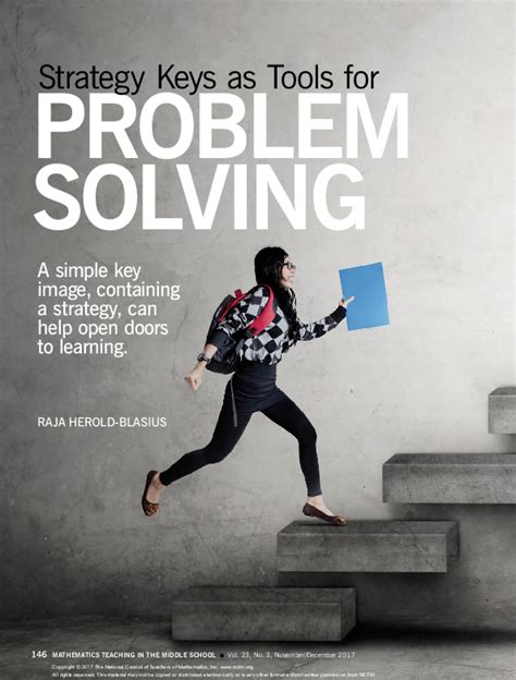 Pdf Strategy Keys As Tool For Problem Solving
