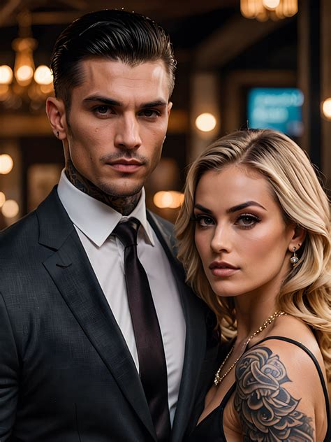 Download Ai Generated Couple Tattoo Royalty Free Stock Illustration Image Pixabay