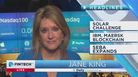 Solar Challenge Ibm Maersk Blockchain Seba Expands Fintech Tv