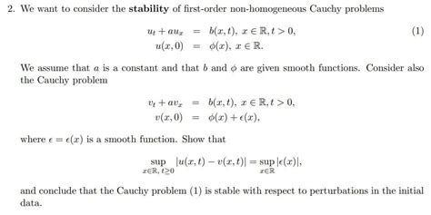 solved ut auxu x 0 b x t x∈r t 0 ϕ x x∈r we assume that