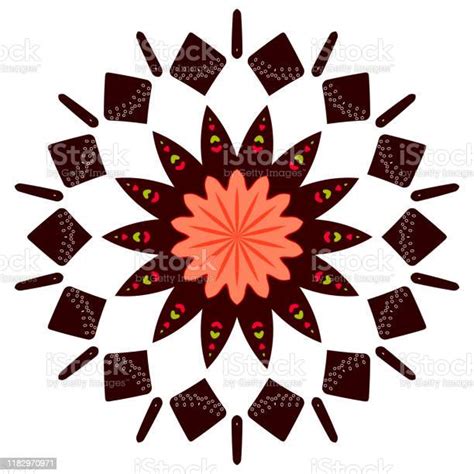 추상 여러 가지 빛깔의 만화경 배경 추상 민족 벡터 벽지 다채로운 반복 패턴 모자이크 벡터 벡터 일러스트레이션 0명에 대한 스톡 벡터 아트 및 기타 이미지 Istock