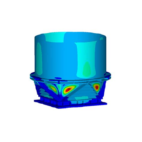 Elastic Plastic Stress Analysis Of Structure Analyzer Cae