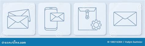 Setting Up Mobile Homescreen Square Flat Multi Colored Icons Cartoon Vector