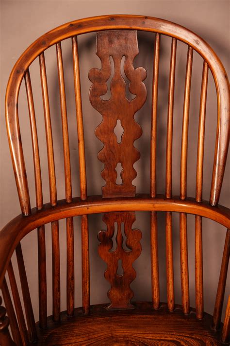 A Super High Back Yew Windsor By Ben Gilling Worksop