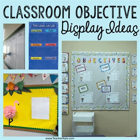 Discover How To Display Learning Objectives In The Classroom Nylas Crafty Teaching