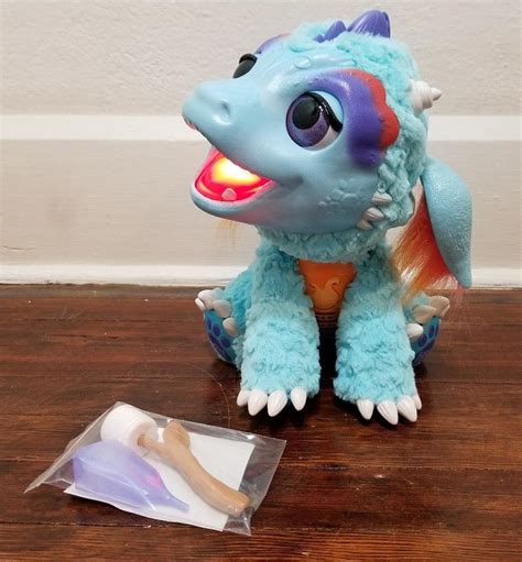 Furreal Friends Blue Dragon Torch My Blazin Dragon W Accessories