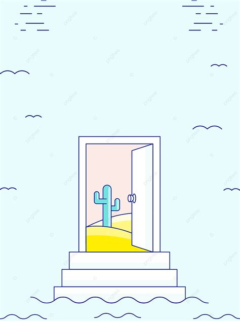 손 으로 그린 식물 라인 문 선인장 꿈 배경 손으로 그린 식물 선 배경 일러스트 및 사진 무료 다운로드 Pngtree