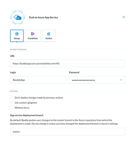 azure app service ci cd delivery deploy devops with buddy