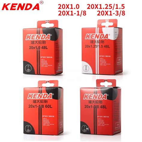 Kenda 자전거 내부 튜브 슈레이더 프레스타 밸브 20x1 20x 2515 20x1 1 8 20x1 3 8