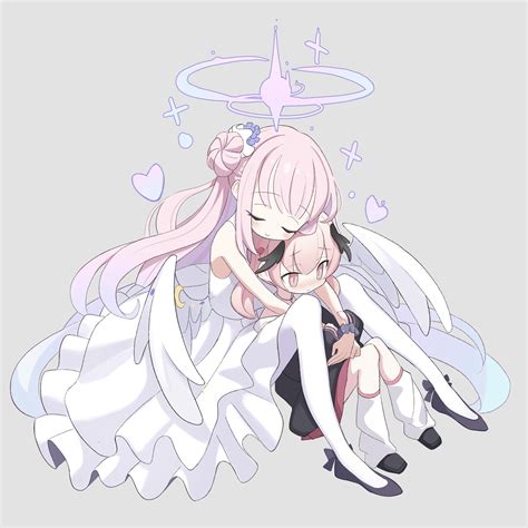 Mika And Koharu Blue Archive Drawn By Atat Danbooru