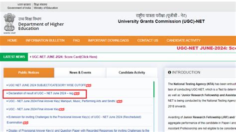 UGC NET 2024 Exam Results Live Updates NTA Announces UGC NET June 2024 Results Check Direct