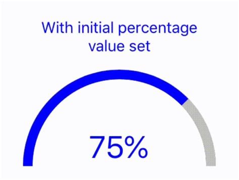 Semi Circle Progressbar For React Reactscript