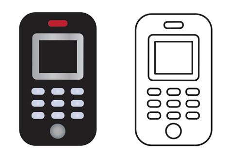 Mobile Phone Smartphone Icon Cellphone Symbol Android Phone Icon Touch Screen Phone Icon