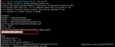 Linux设置mysql不区分表名大小写（linux环境下默认区分大小写）redhat Mysql关闭区分大小写 Csdn博客