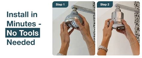 Myhalos® Filtered Shower Head For Hard Water Filter High Pressure