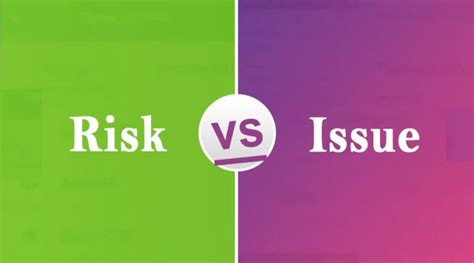 Risk Vs Issue In Project Management