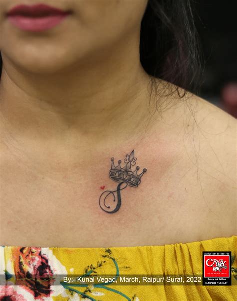 S Initial Tattoos