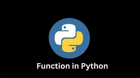Functions In Python YouTube Functions In Python YouTube