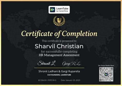 Sharvil Christian On Linkedin Hrmanagement Certificationunlocked Hrmanagementassessment