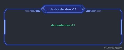 好用的前端组件 大数据看板dv Border Box 11 Csdn博客 好用的前端组件 大数据看板dv Border Box 11 Csdn博客