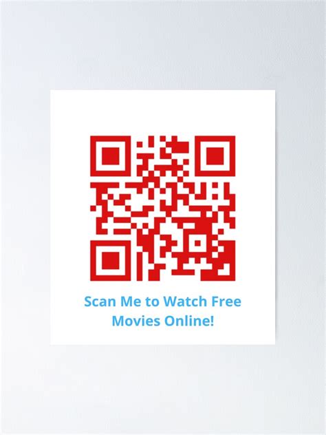 Useful Free Qr Code Scan Free Movies And Tv Shows Online Poster For Sale By LUandPartners