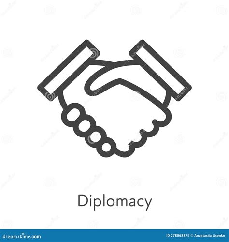 Linear Agreement Icon From Ethics Outline Collection Thin Line Agreement Vector Isolated On