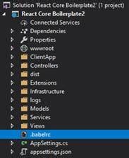 How To Add Javascript Pages To React Core Boilerplate Template