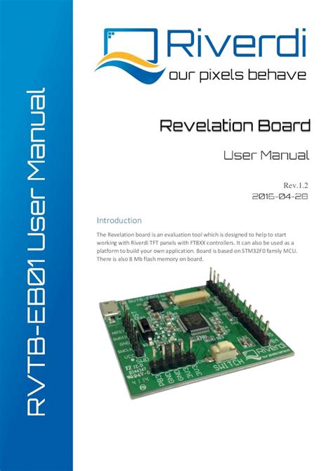 PDF Introductionmymcu Ru Storage Content Files Riverdi Revelation Rev TFT