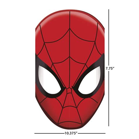 Spider Man Mask Template