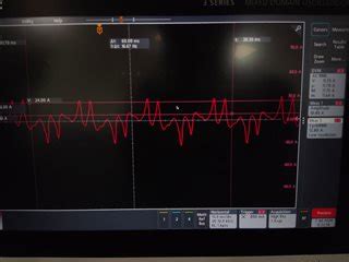 TMS320F2800157 PHASE CURRENT WAVEFORMS ARE NOT SINUSOIDAL AND OSCILLATING UNDER LOAD CONDITION