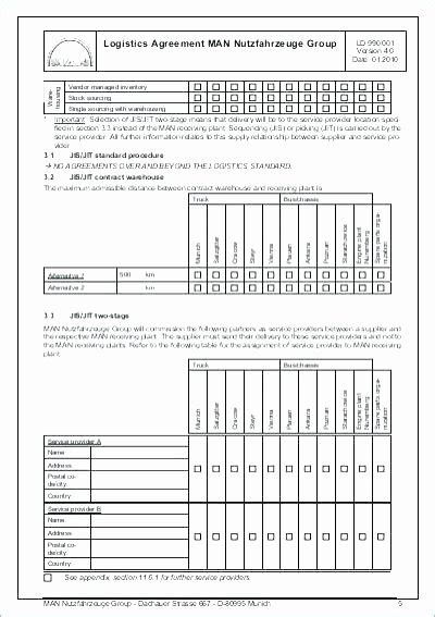 Warehouse Standard Operating Procedures Template Shooters Journal