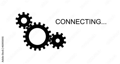 System Software Update And Upgrade Concept Connecting Process Screen Vector Illustration