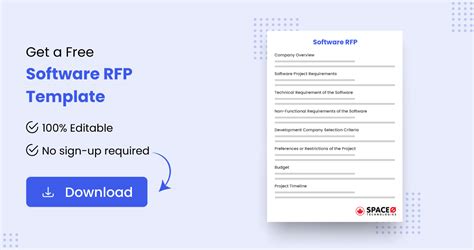 Download Free Software Rfp Template 5 Tips