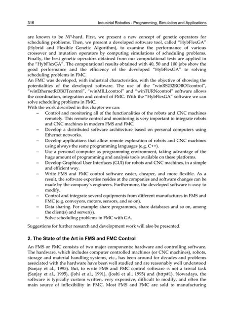 In Tech Control And Scheduling Software For Flexible Manufacturing Cells Pdf