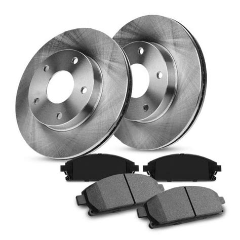 Hq Auto Parts 34470 D340a Hq Brake Rotor Kit With Geomet Finish And