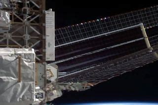 Spacewalking Astronauts Deploy Second New Solar Array For Space Station Space