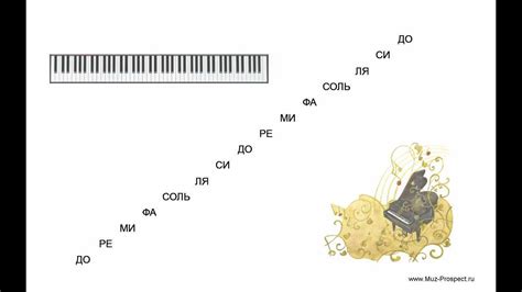 Самоучитель игры на пианино фортепиано Урок 1 Названия звуков Youtube