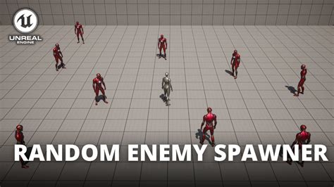 How To Make A Random Enemy Spawner In Unreal Engine 5 Youtube