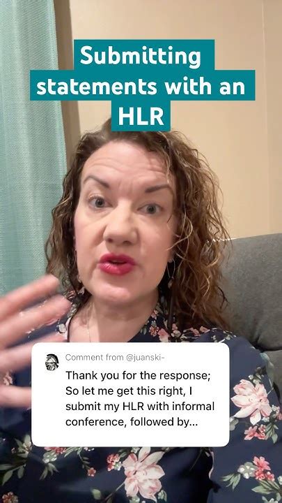 How To Submit A Statement With Your Hlr Youtube
