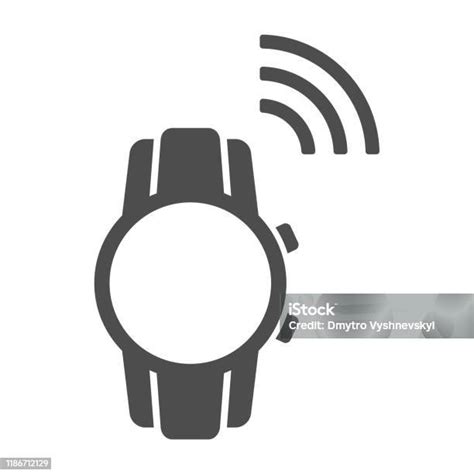 흰색 배경에 격리 된 스마트 시계 벡터 아이콘입니다 웹 모바일 앱 및 Ui 디자인을위한 스마트 시계 무선 연결 아이콘 사물 인터넷 개념 스톡 벡터 일러스트레이션입니다 0명에