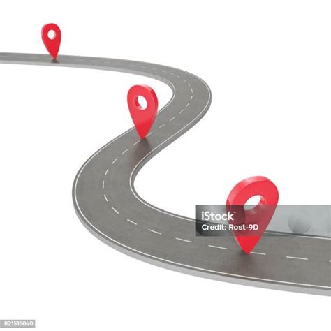 도 여행 하 고 여행 경로입니다 핀 포인터와 흰색 바탕에 감기도 도 방식으로 위치 Infographic 템플릿 핀 포인터 3d