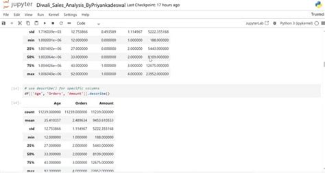 Priyanka Deswal On Linkedin Datascience Eda Customerinsights Salesoptimization Python
