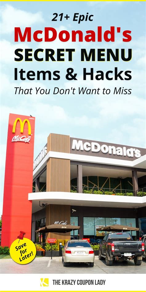 22 Best McDonald S Secret Menu Items Mcdonalds Secret Menu Secret Menu Secret Menu Items