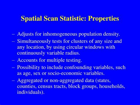 Ppt The Spatial Scan Statistic Powerpoint Presentation Free Download Id5766059