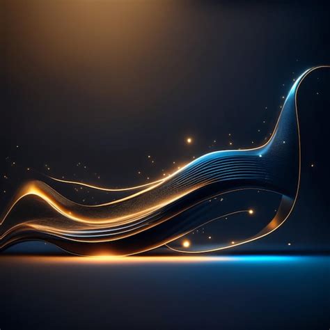 Abstract Glowing Waves Flowing Lines And Vibrant Colors Futuristic Gradients Wallpaper