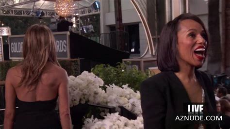 Kerry Washington And Jennifer Aniston Declare Their Admiration For Each Other As They Collide On