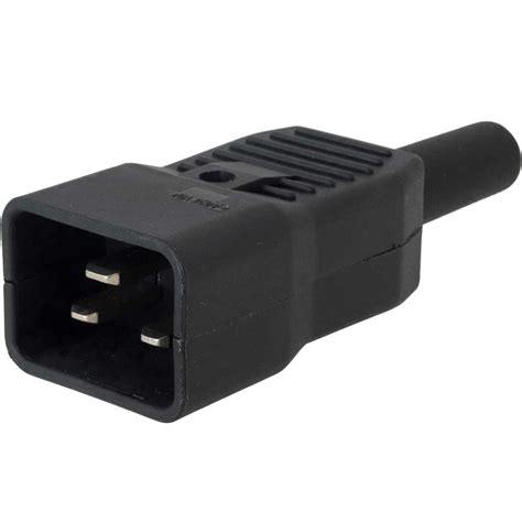 Iec C20 16a 250vac Male Connector Elcom Emi 48